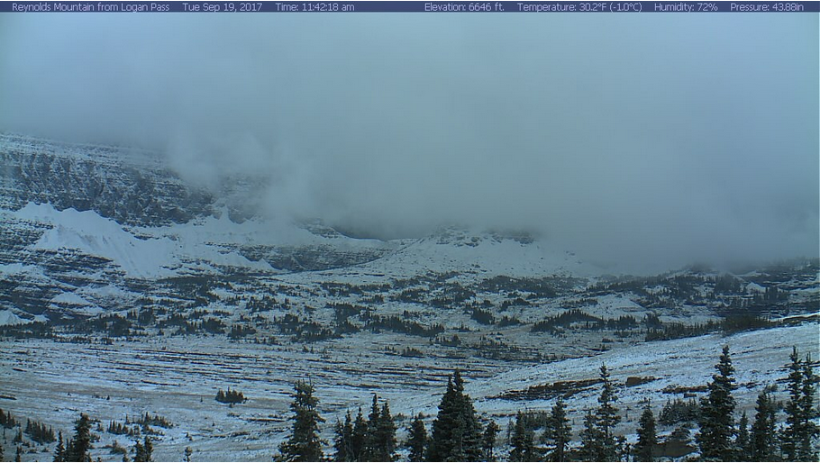Logan-Pass-South-View-webcam-image - Montana Web Cams